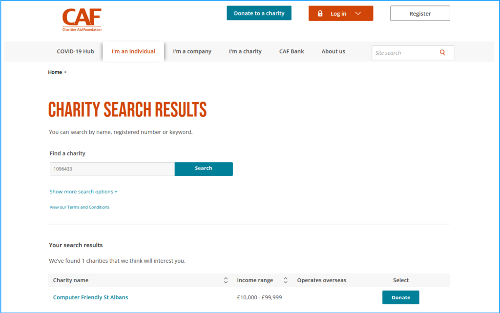 Donate – Computer Friendly